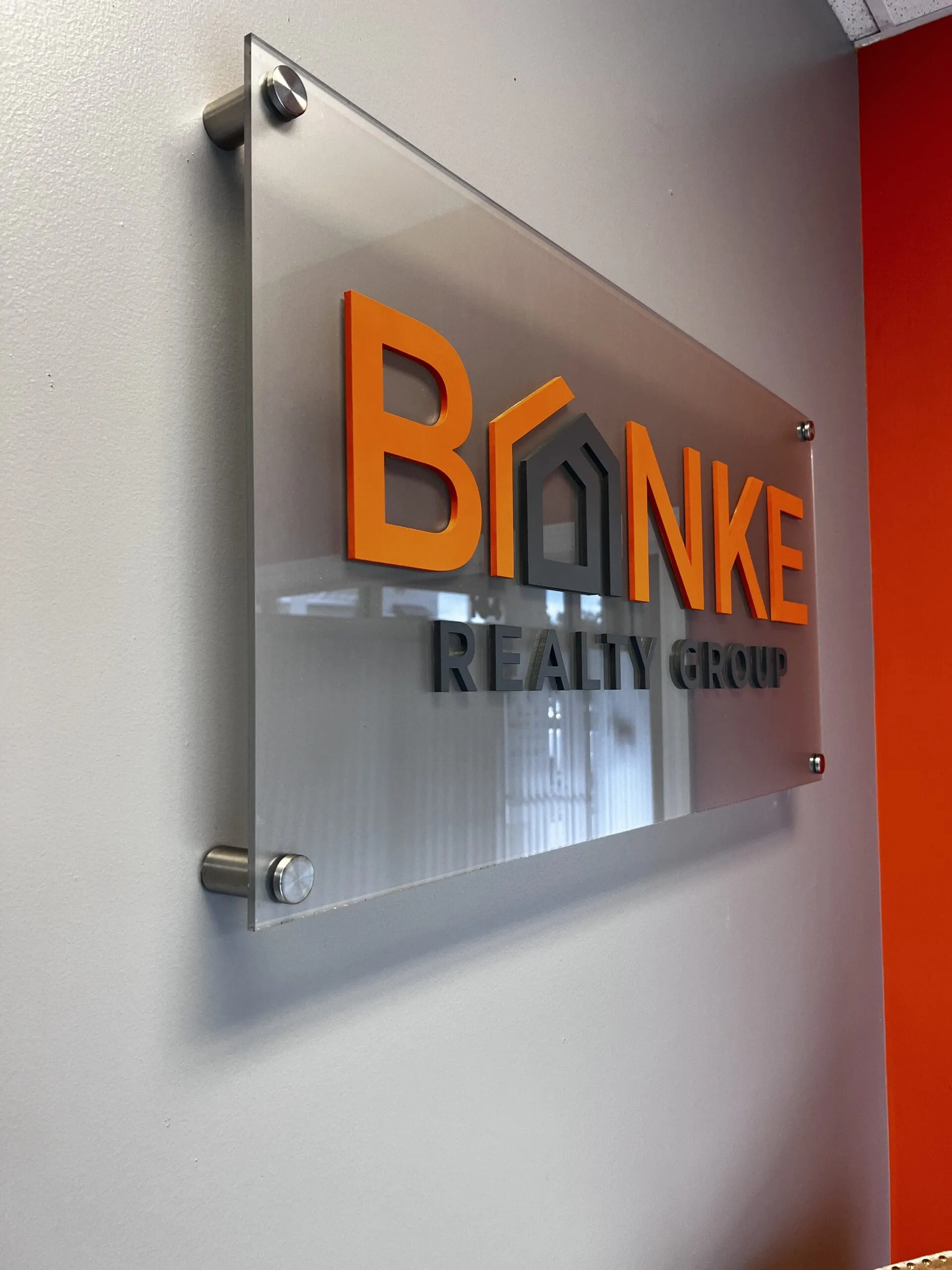 Acrylic Stand-Off Indoor Wall Sign | (Miami & Nationwide)